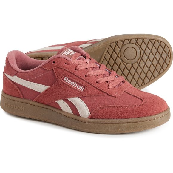 Reebok | Shoes | New Reebok Forte Lounger Sneakers Suede For Women Sedona Rosechalkgum 462tn ...